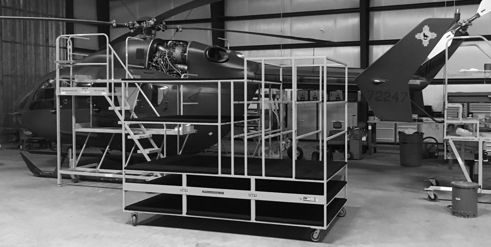 Airbus Rotor Wing Aircraft Maintenance Platforms - SAFE Structure Designs