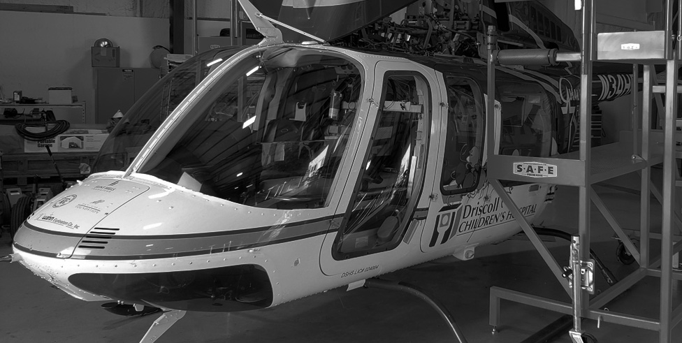 Bell Rotor Wing Aircraft Maintenance Platforms - SAFE Structure Designs